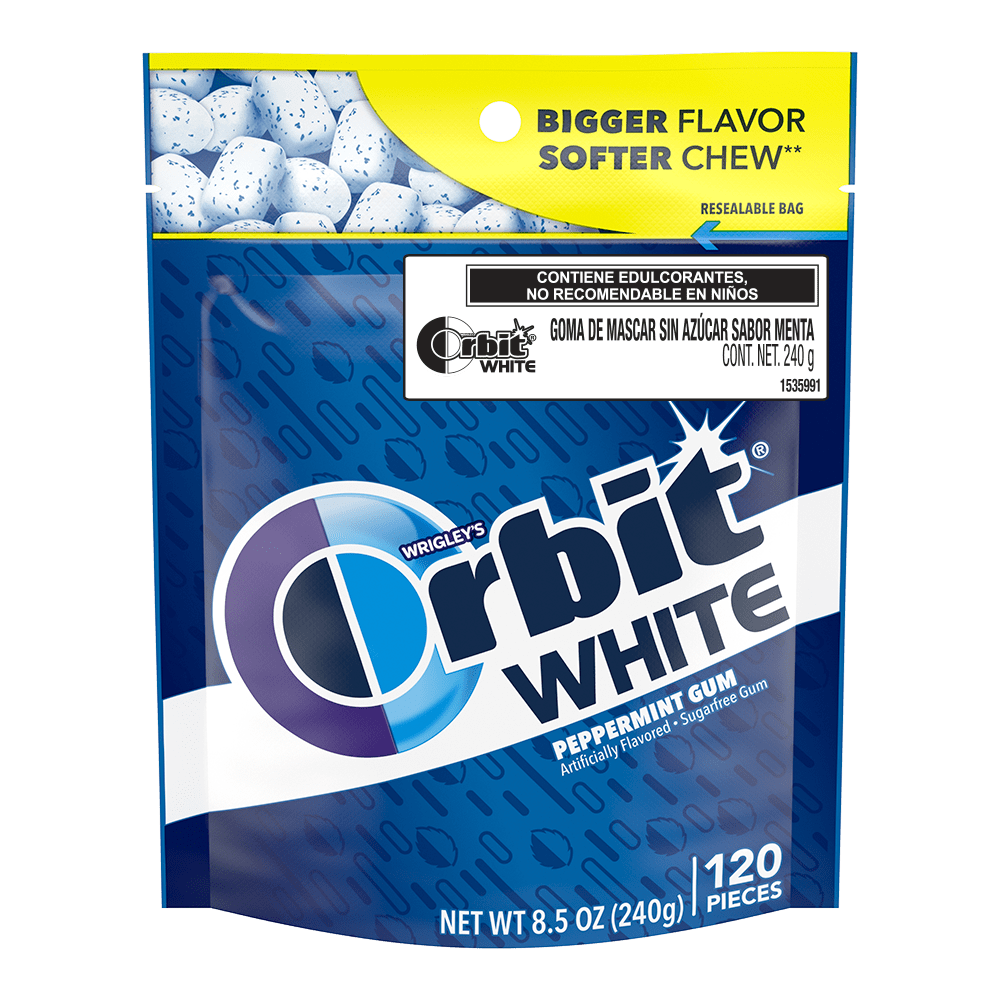 ORBIT White 120 Pastillas | Orbit Gum